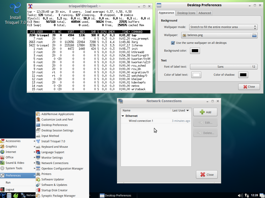 Essayer Trisquel Mini sans l'installer | Trisquel GNU/Linux - En roue libre