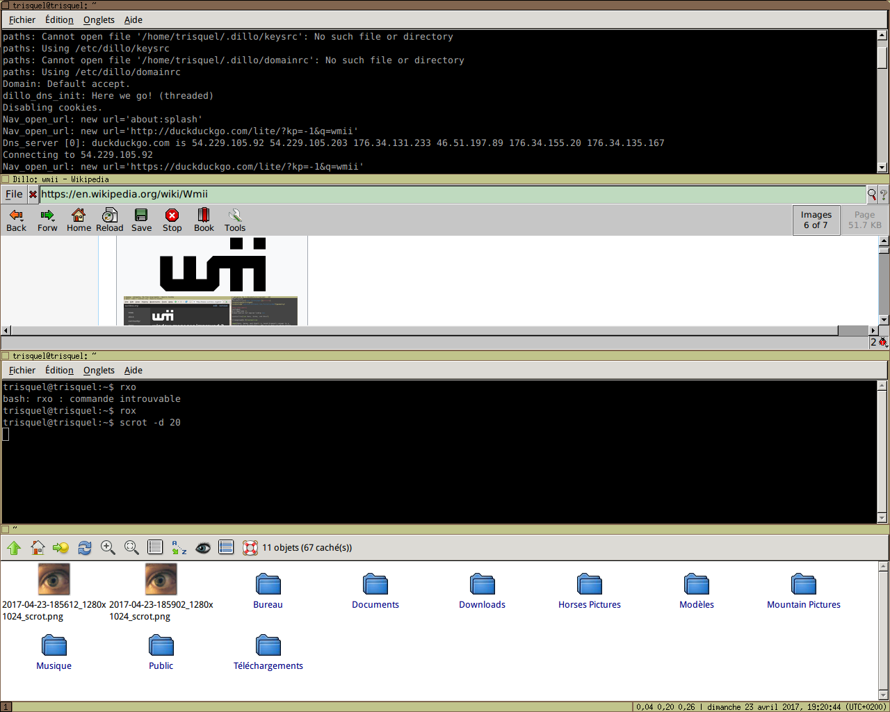 Wmii | Trisquel GNU/Linux - En roue libre