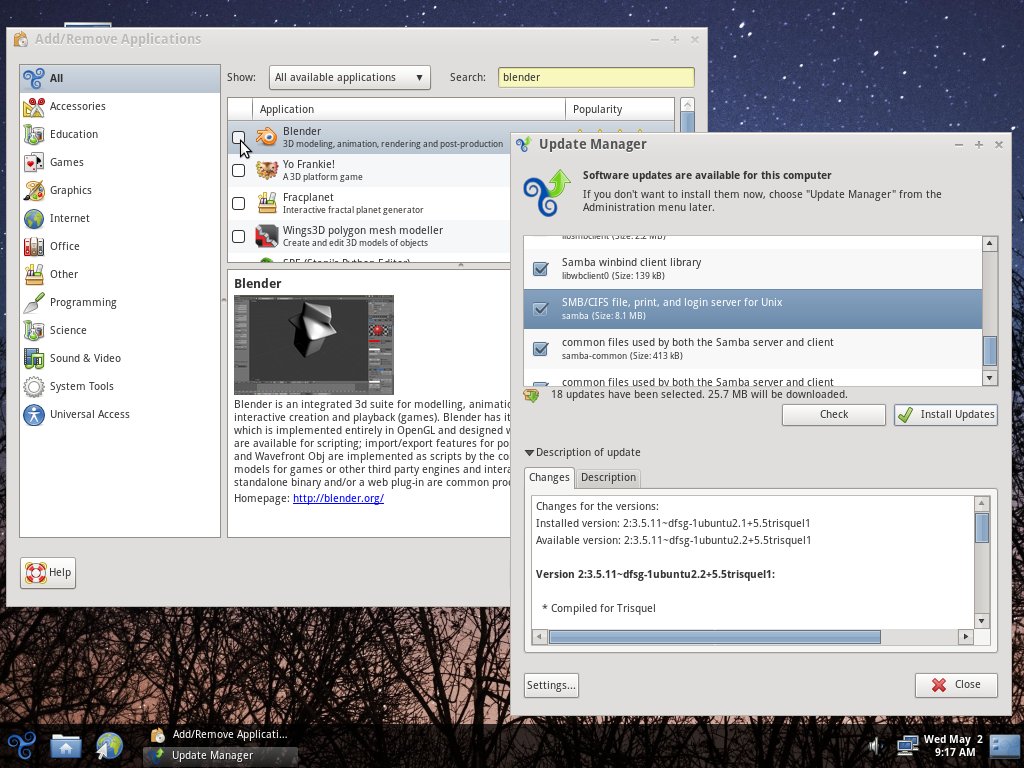 Trisquel 5.5 STS "Brigantia" Screenshots | Trisquel GNU/Linux - Run free!